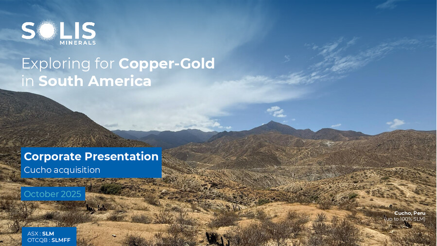Home - Solis Minerals